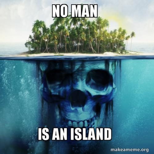 No Man Is An Island - Wanting Nothing